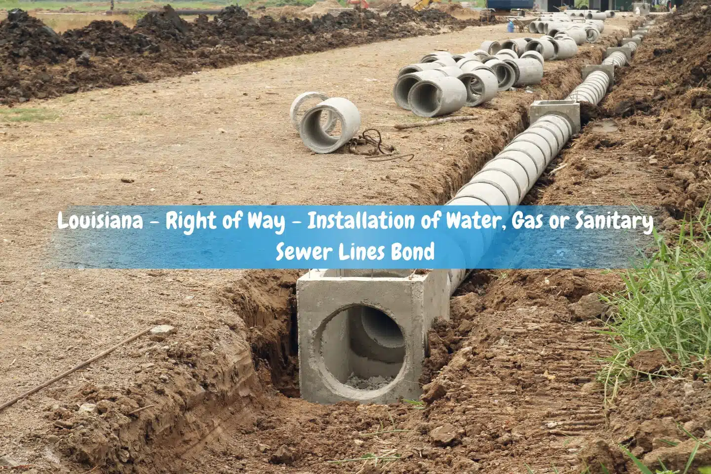 Louisiana - Right of Way - Installation of Water, Gas or Sanitary Sewer ...