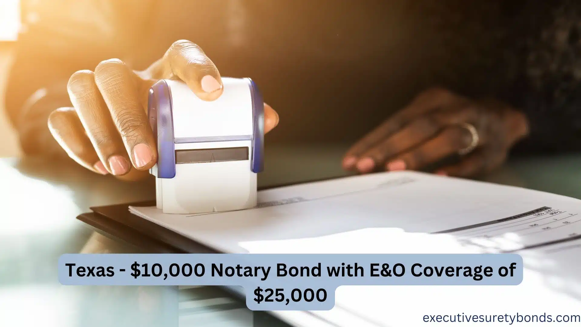 Enhancing Notarial Excellence: Texas - $10,000 Notary Bond with E&O ...
