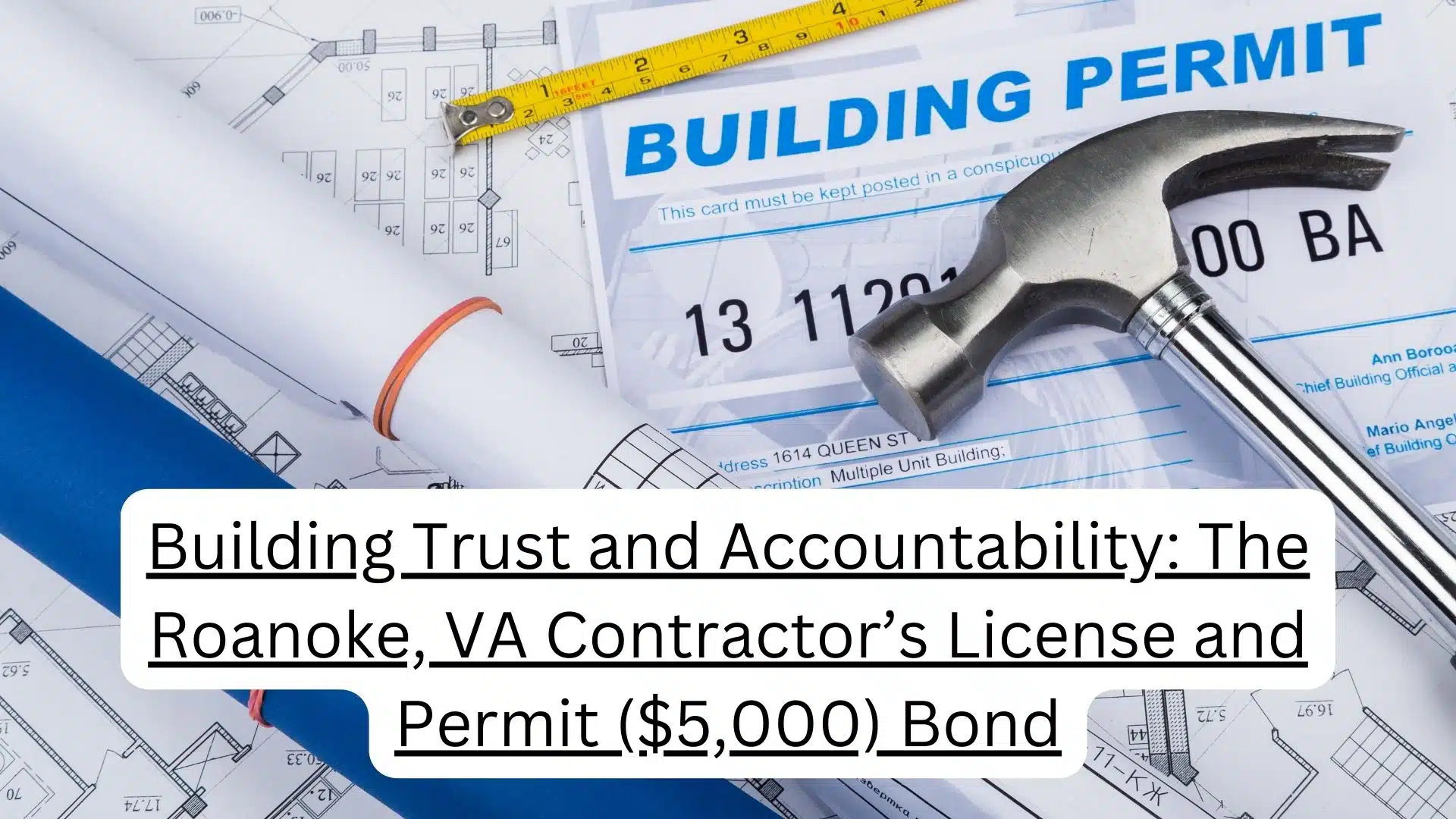 Building Trust and Accountability: The Roanoke, VA Contractor's License ...