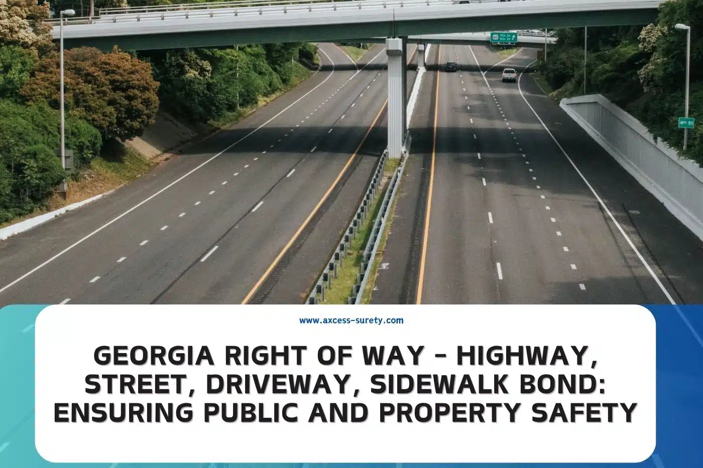 Georgia Right of Way - Highway, Street, Driveway, Sidewalk Bond ...