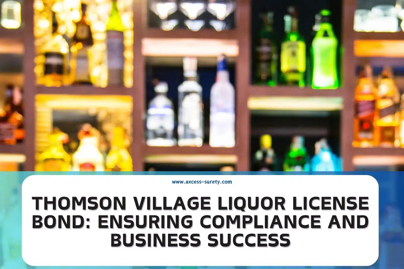 Thomson Village Liquor License Bond: Ensuring Compliance and Business ...