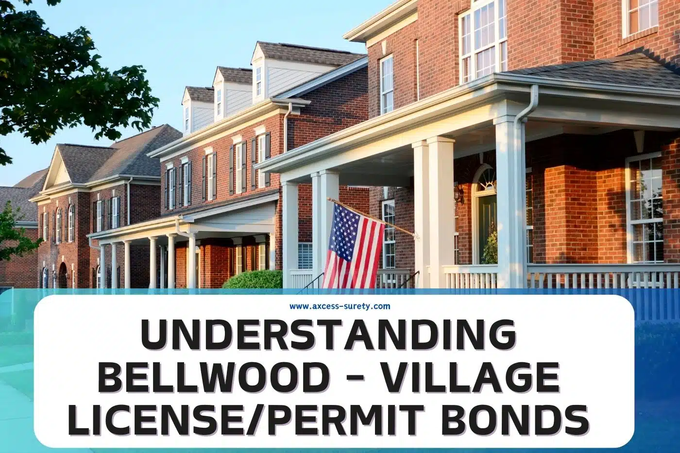 Understanding Bellwood - Village License/Permit Bonds - Surety Bonds by ...